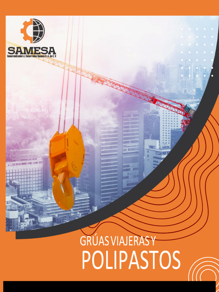 10-07-24-Samesa Gruas Viajeras y Polipastos Copi | PDF