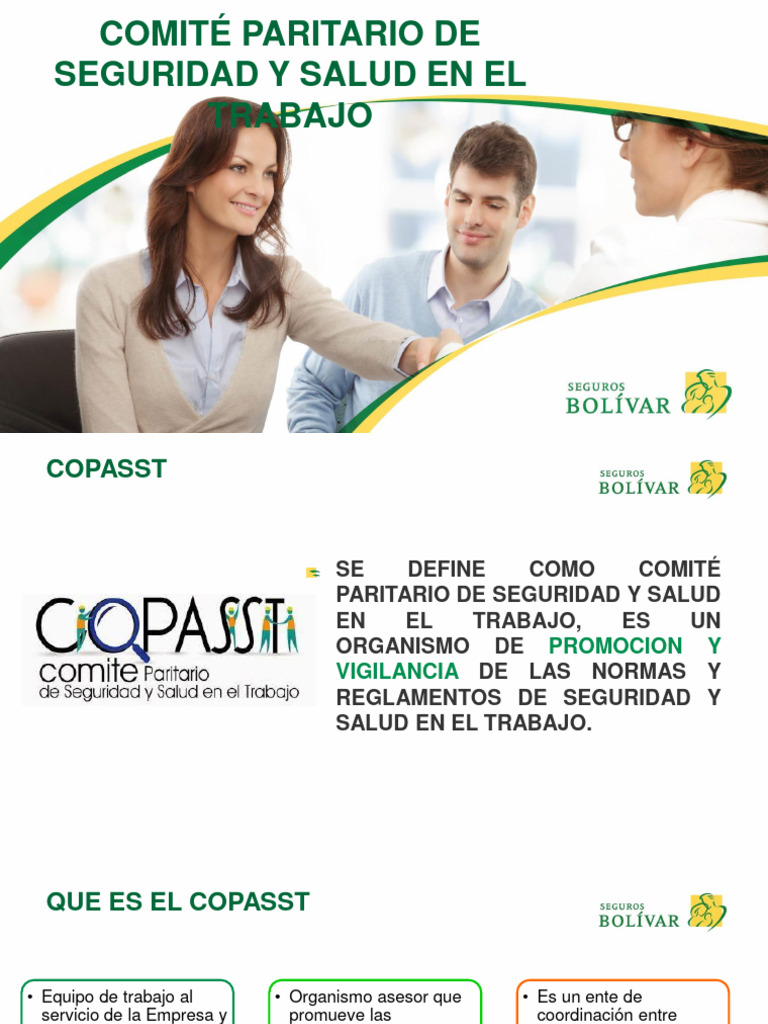 Copasst Funciones y Responsabilidades | PDF | Auditoría