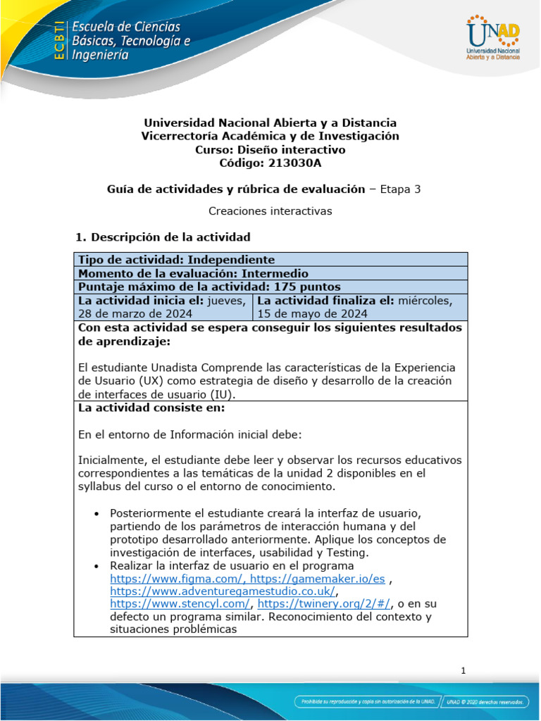 Guia de actividades y Rúbrica de evaluación unidad 2 etapa 3 ...