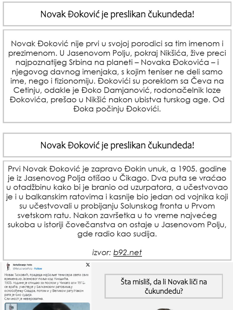 Speaking Topic 1 - Domaci Zadatak | PDF