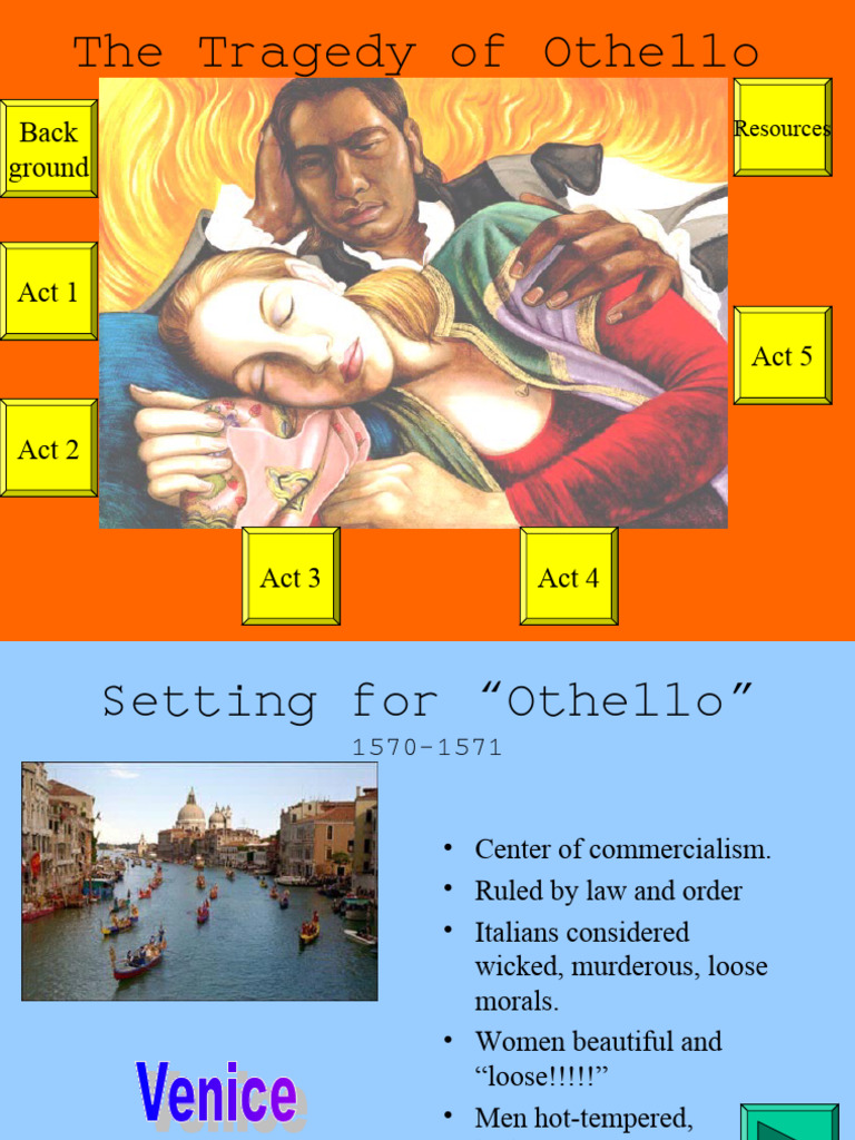 Revised Othello | PDF | Othello | Iago