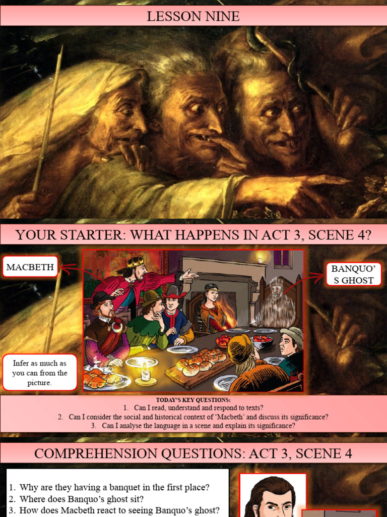 Lesson 9 Banquos Ghost | PDF | Macbeth
