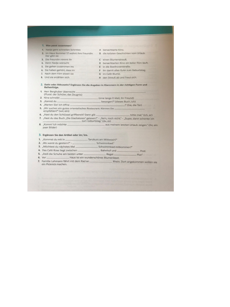 Übungen Telc B2 Test | PDF