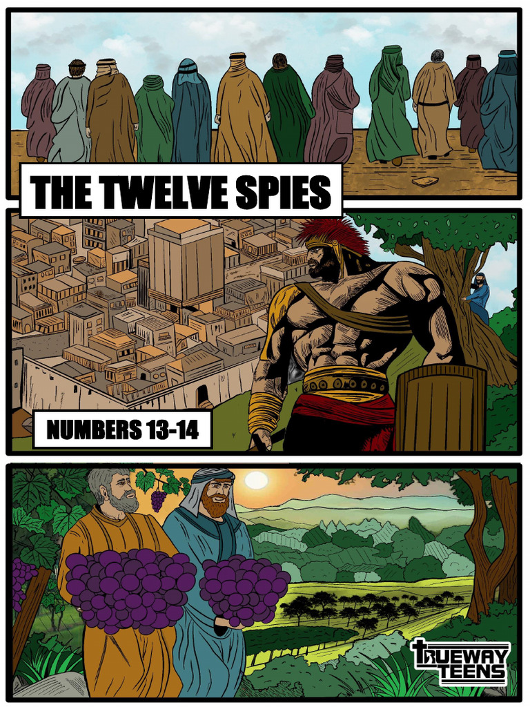 Twelve Spies: Trusting God's Promises | PDF | Book Of Numbers | The Exodus