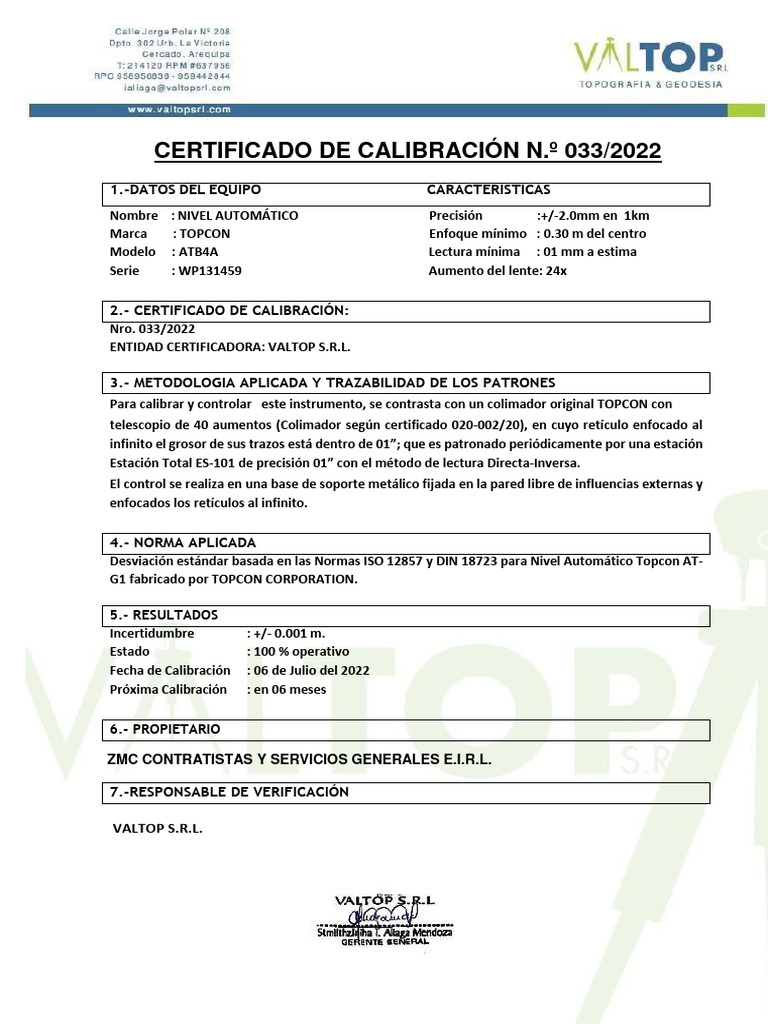 N4.-Nivel Topcon WP131459 - ZMC | PDF | Hogar, jardinería y bricolaje | Tecnología