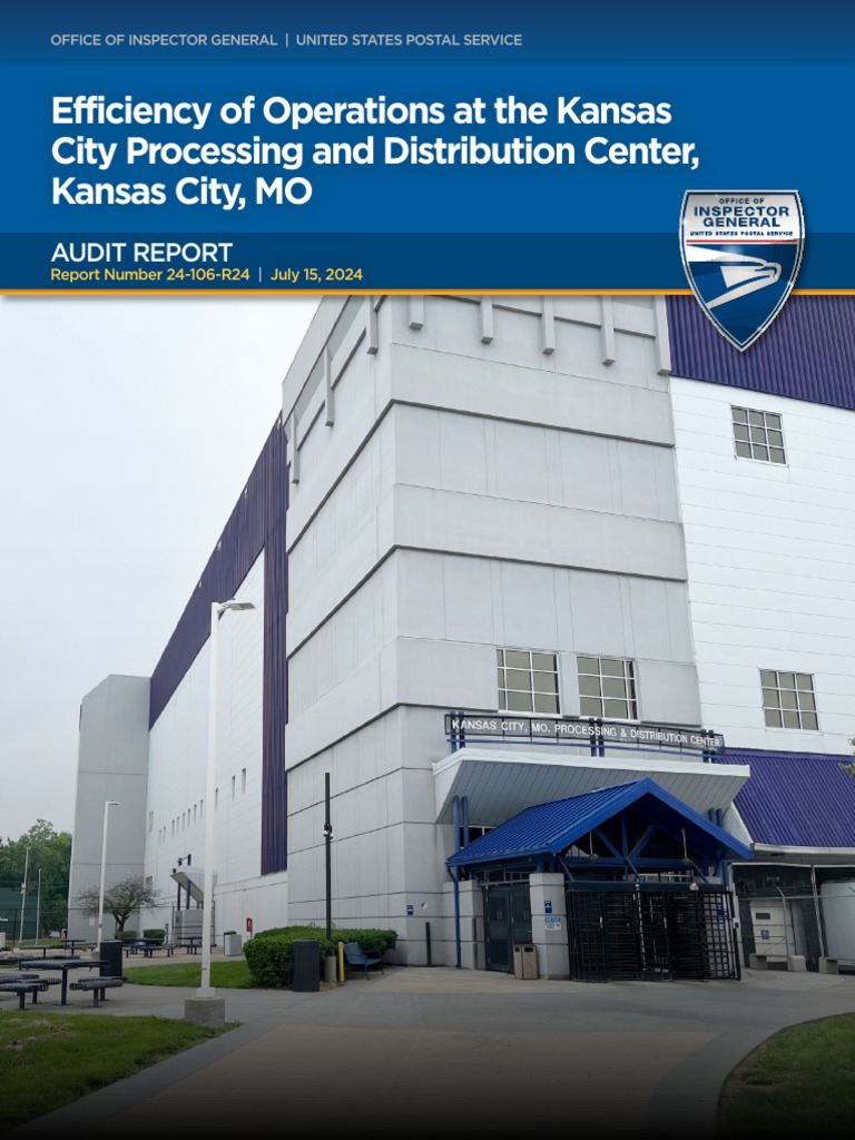 Kansas City USPS Operations Audit | PDF | Internal Control | United ...