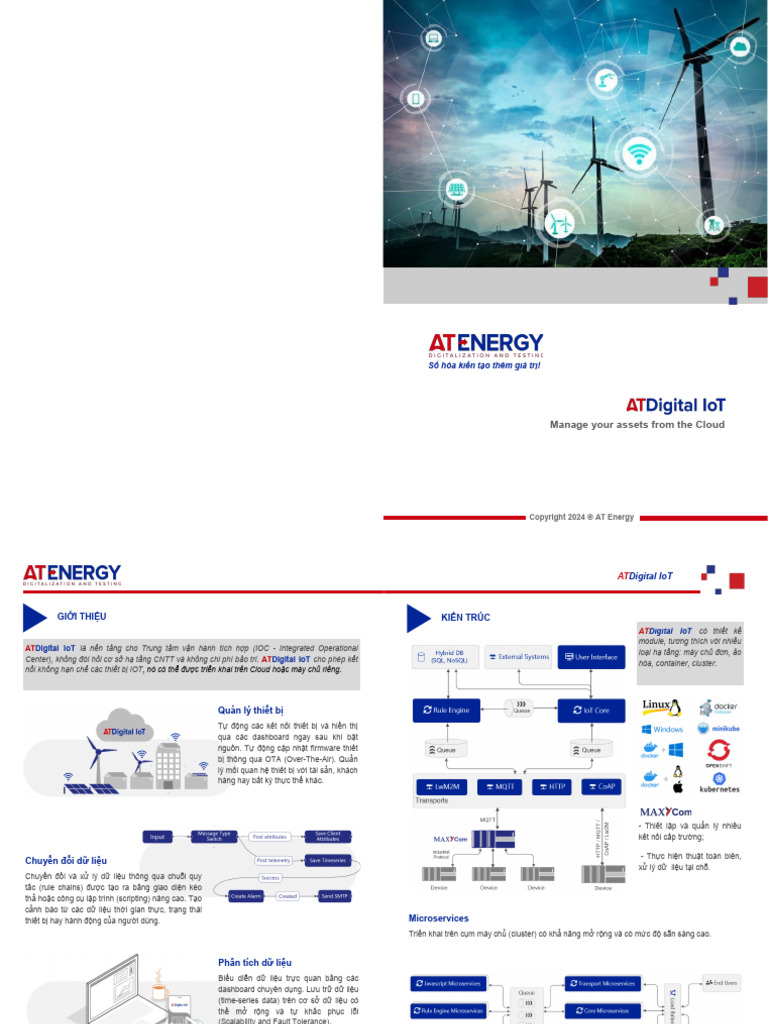 ATDigital IoT Brochure - VIE | PDF