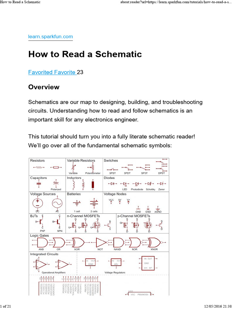 Mastering Schematic Reading Skills | PDF | Bipolar Junction Transistor ...
