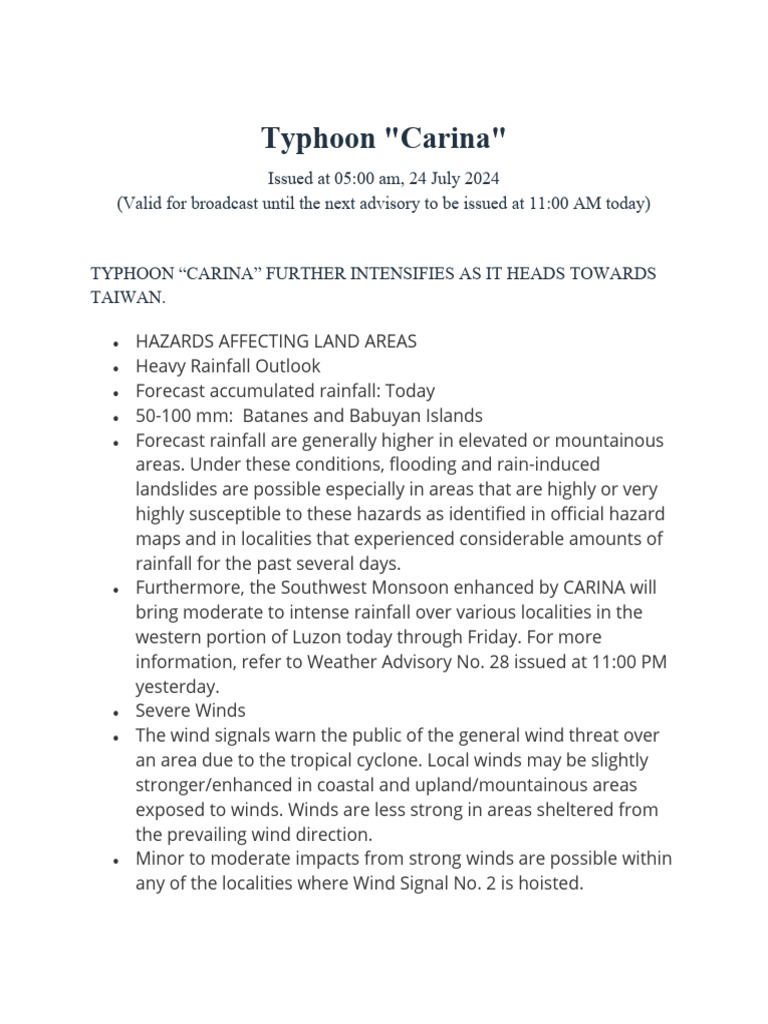 Typhoon | PDF | Tropical Cyclones | Tropical Meteorology