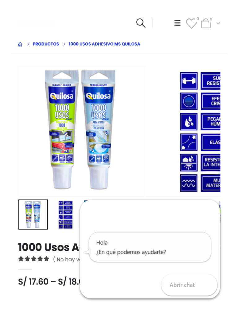1000 Usos Adhesivo MS Quilosa - Grupo Koller | PDF | Materiales ...