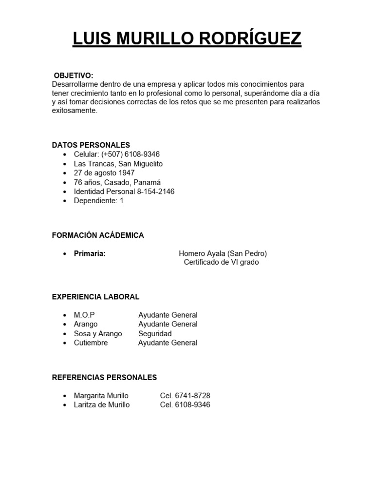 Murillaiiii CW | PDF