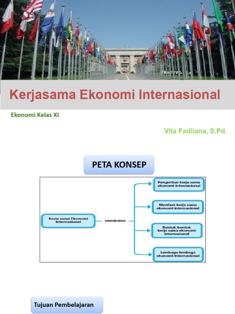 Kerjasama Ekonomi Internasional.ppt | PDF