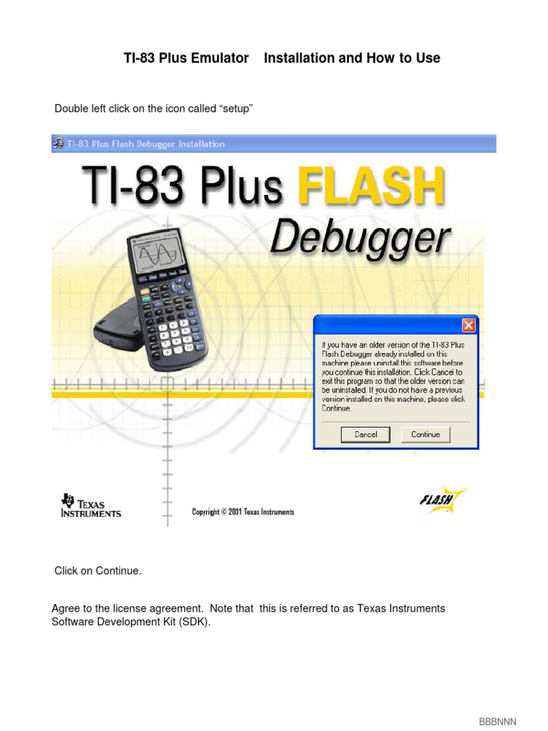 TI-83 Plus Emulator Installation and Instructions | PDF | Computing ...