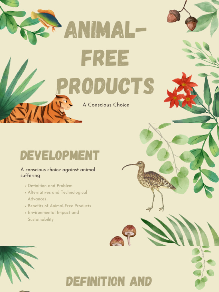 Animal Free Products | PDF