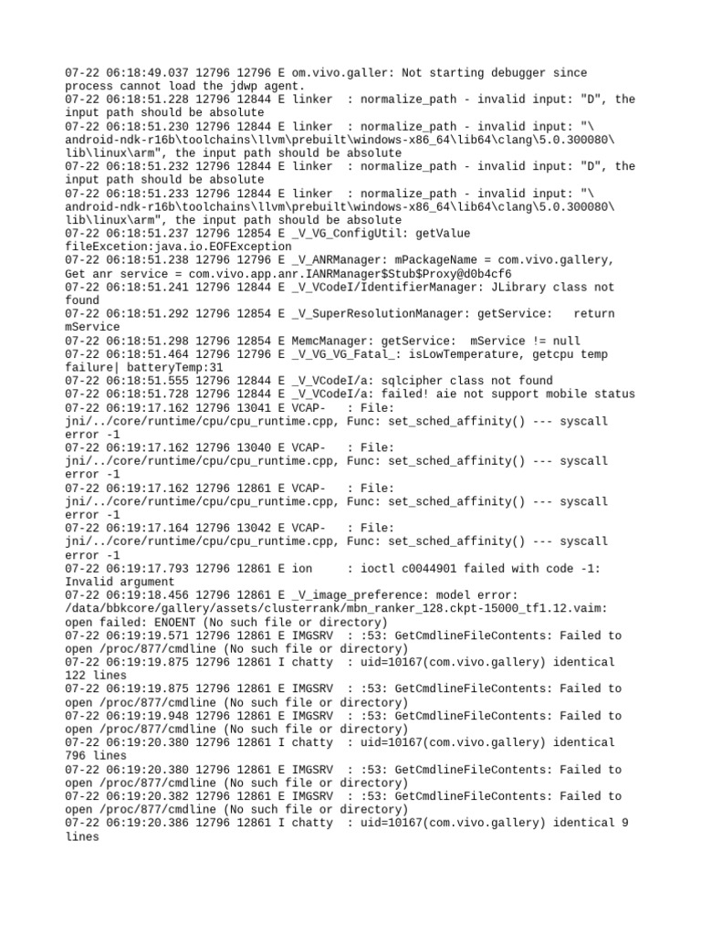 Log | PDF | Computing | System Software