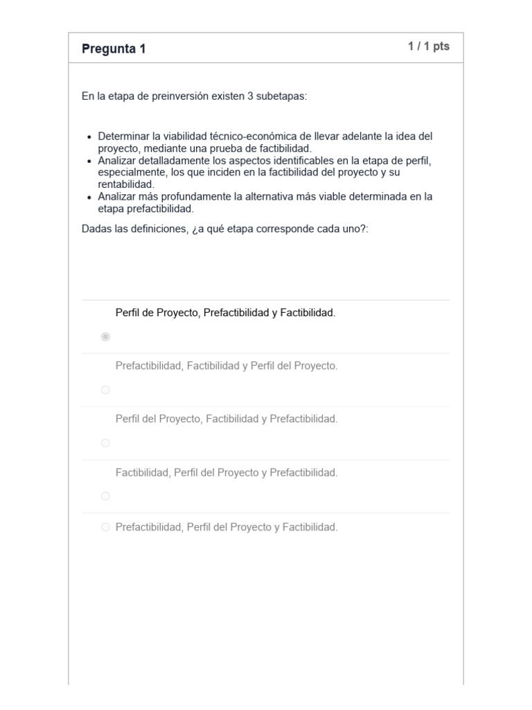 Semana 06 - Solemne 1 (Supervisado Remotamente) - 202405.1858 - FORM. Y EVAL. DE PROYECTOS | PDF ...