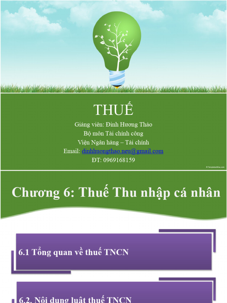 Thuế TNCN | PDF