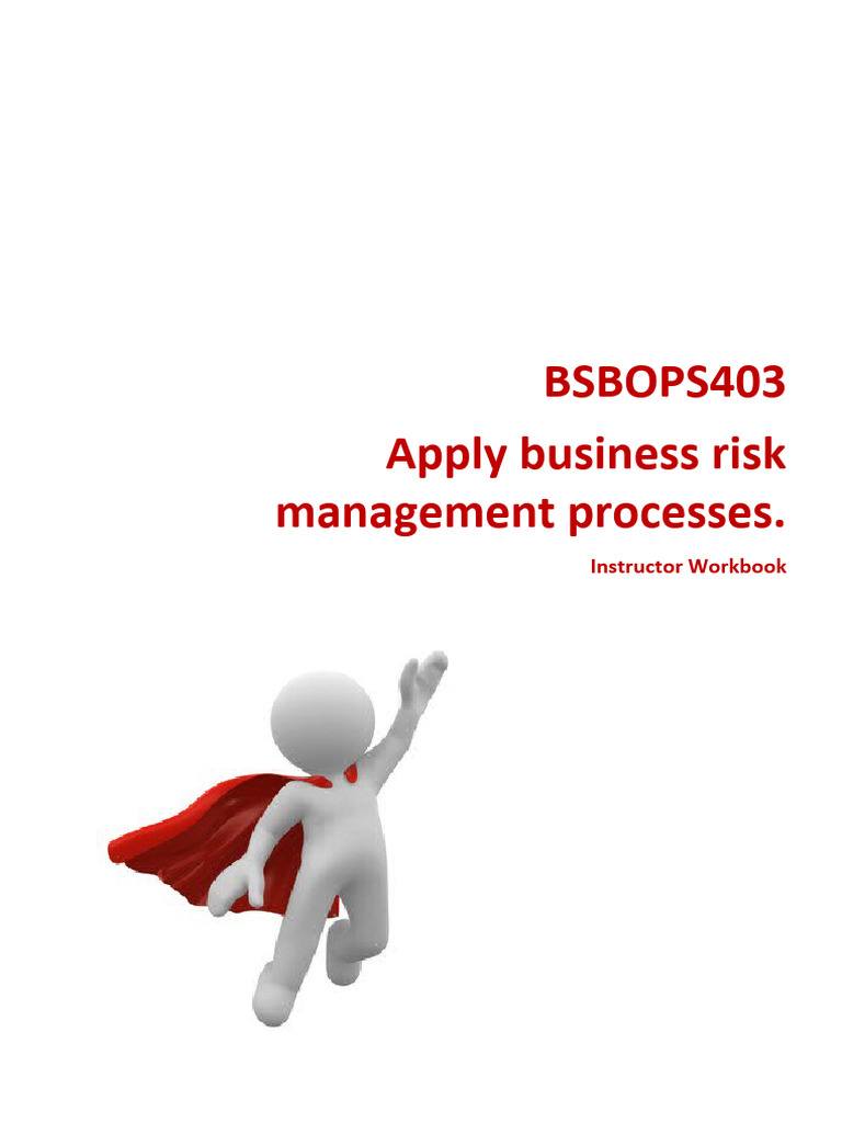 Business Risk Management Workbook | PDF | Risk | Occupational Safety ...