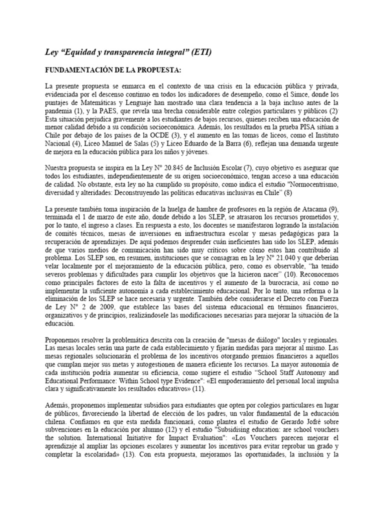 Ley ETI (4) | PDF | Corrupción política