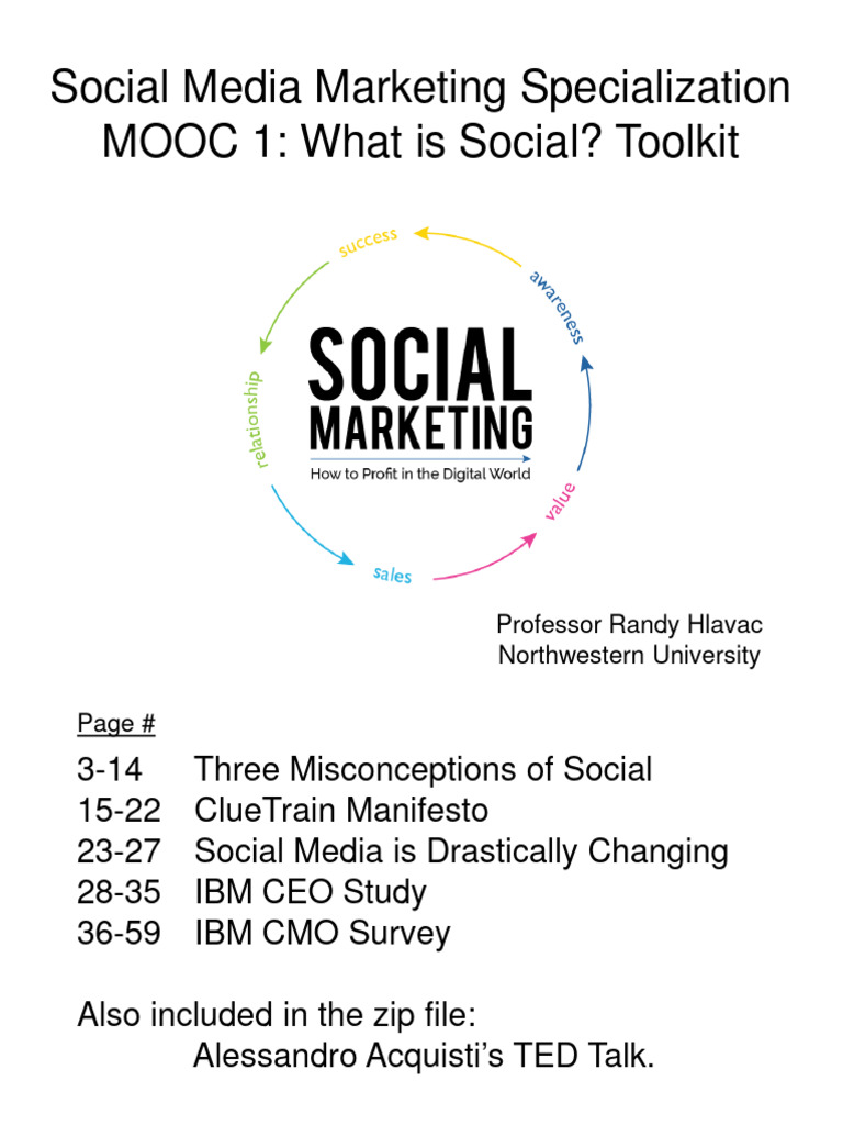 MOOC 1 Toolkit | PDF | Social Media | Popular Culture & Media Studies