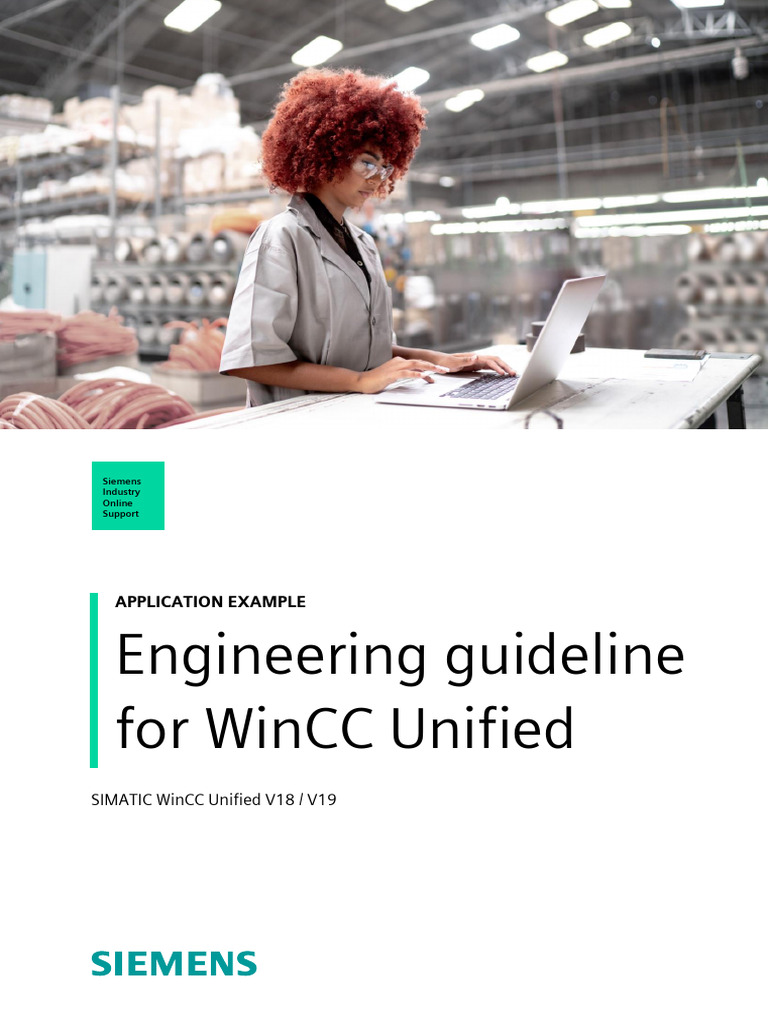 WinCC Unified Engineering Guideline DOC V2 en OS | PDF | Legal Liability | Negligence