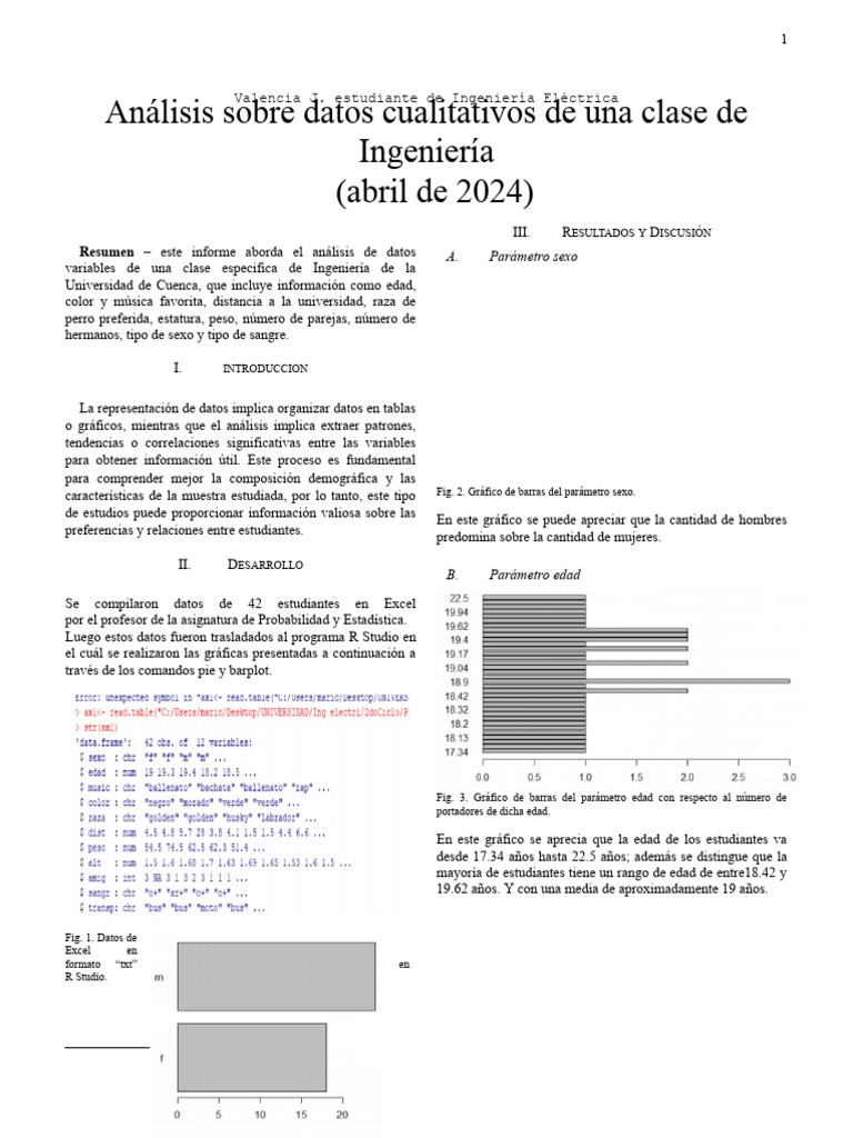 Analisis de Datos | PDF