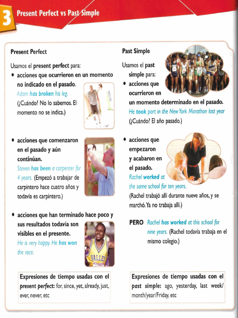 Pres Perf S Vs Past Simple | PDF