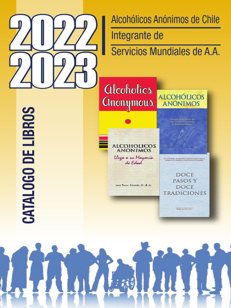Catalogo Libros 22 23 | PDF | alcoholicos anonimos | Bill W.
