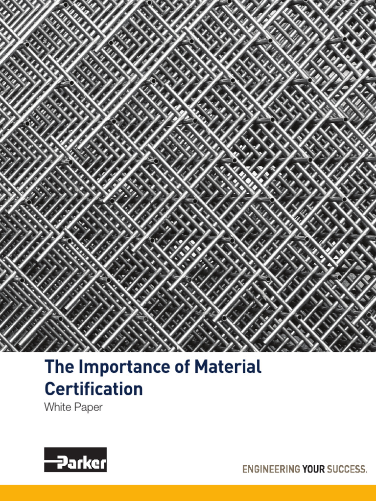 The Importance of Material Certification | PDF | Heat Treating ...