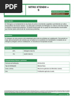 Ficha Técnica de Nitro Xtend XP | PDF | Fertilizante | Nutrientes