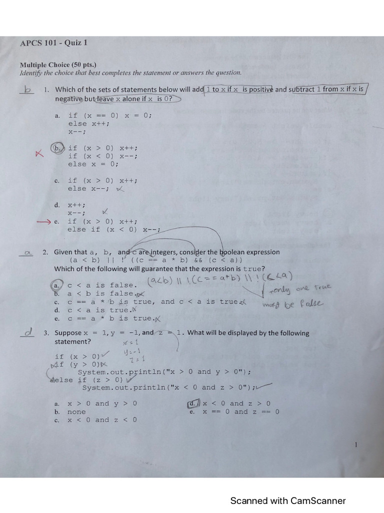 Tri 1 Quiz 1 Jay | PDF