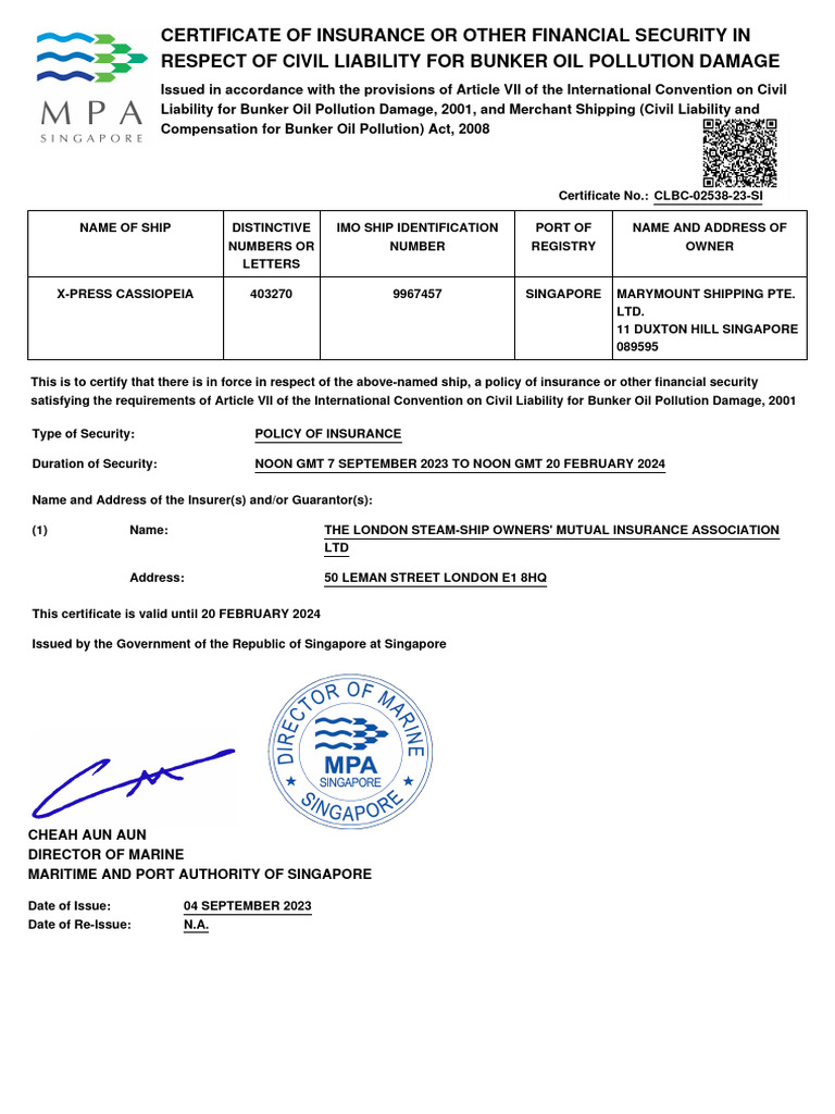 CLC Bunker | PDF | Business