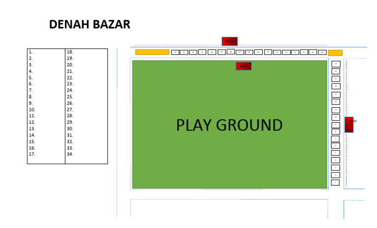 Playground and Bazaar Layout Guide | PDF