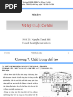 Bảng Tra Dung Sai Lắp Ghép (H7, K6) | PDF
