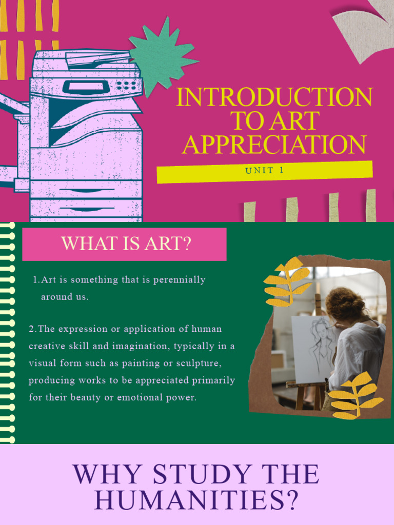 Intro To Art Appreciation | PDF | Liberal Arts Education | The Arts