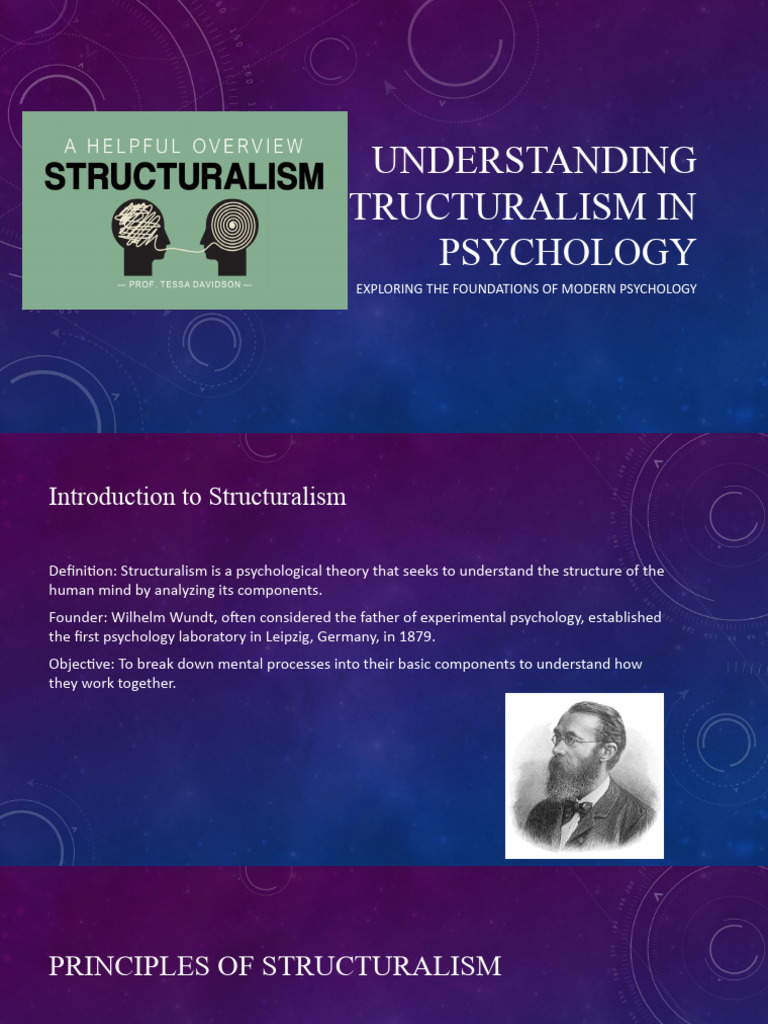 Understanding Structuralism in Psychology-3 | PDF | Psychology | Cognition