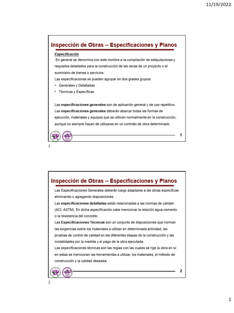 Especificaciones - 5 y 6 | PDF | Código de construcción