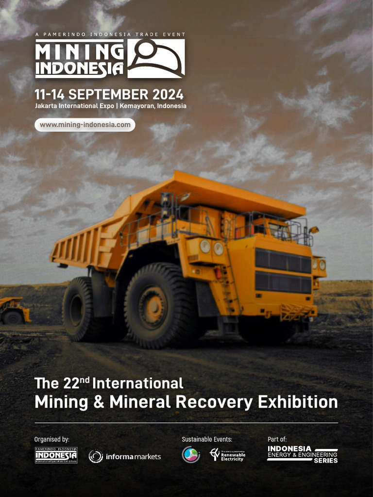 Brochure Mining Indonesia 2024 | PDF | Mining | Loader (Equipment)