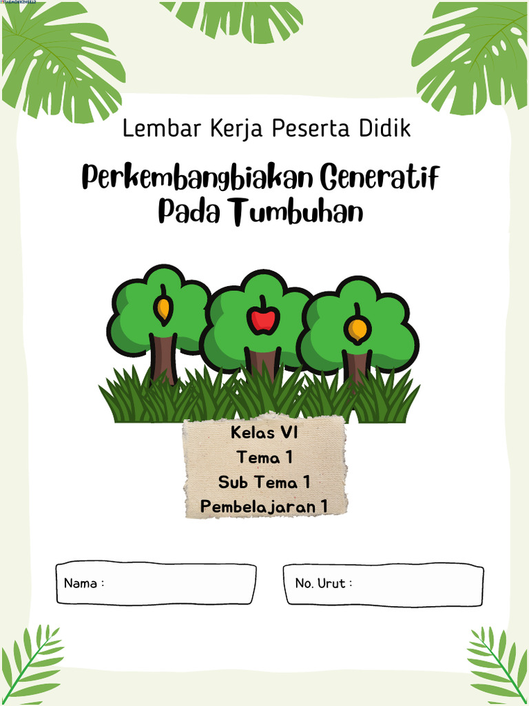 LKPD IPA Perkembangbiakan Tumbuhan | PDF