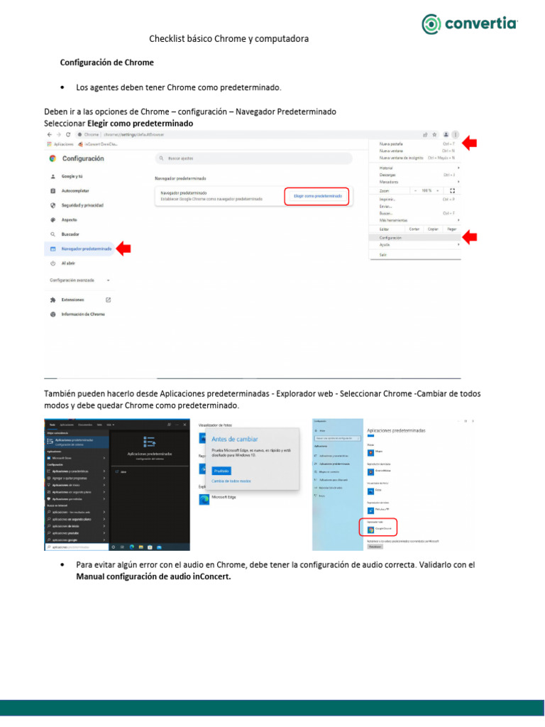Configuración de Chrome y Ajustes - 2024 | PDF | Software | Informática