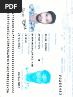 Indian Passport Sample Application | PDF | Passport | Biometrics