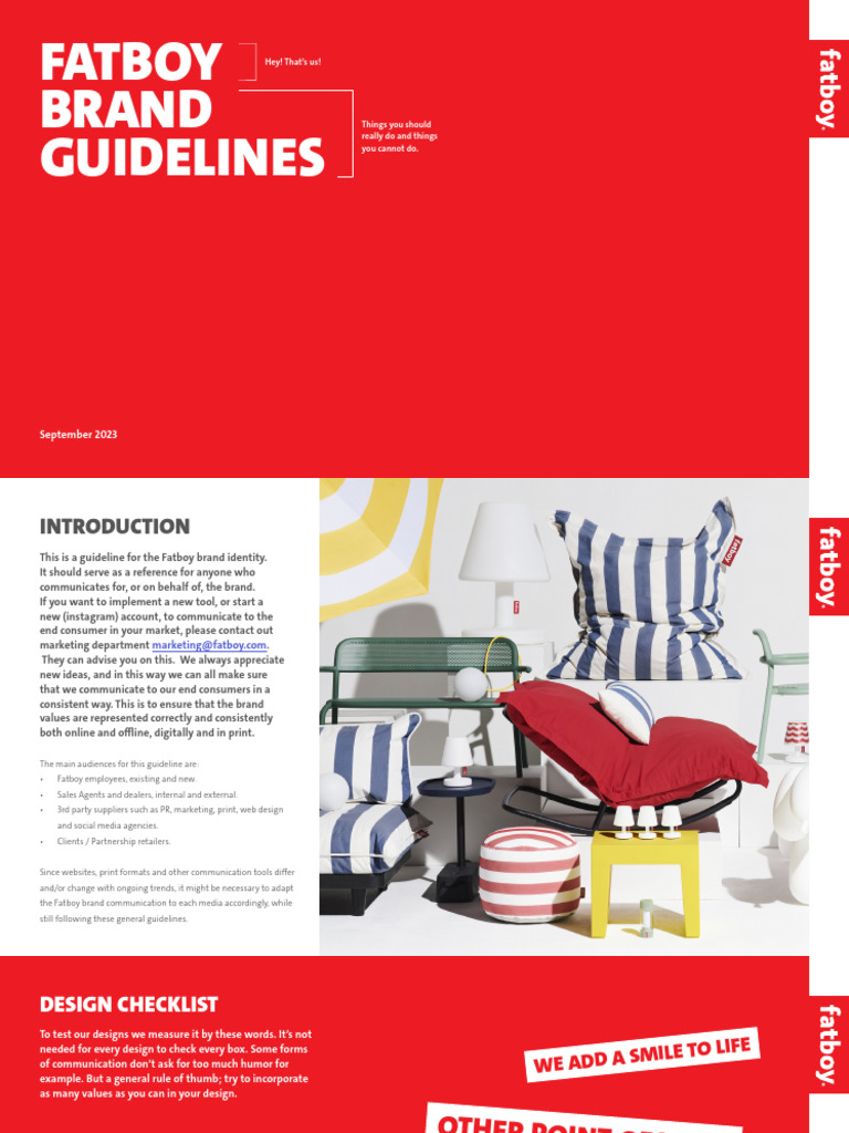 Fatboy 2023 | PDF | Brand | Marketing