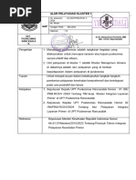 SOP ILP 002 PB 2024 Alur Pelayanan Pasien Kluster 2 | PDF | Sains ...