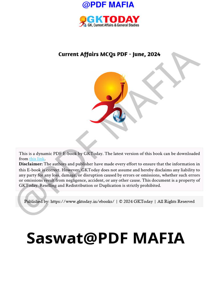 June GK Today | PDF | Volcano