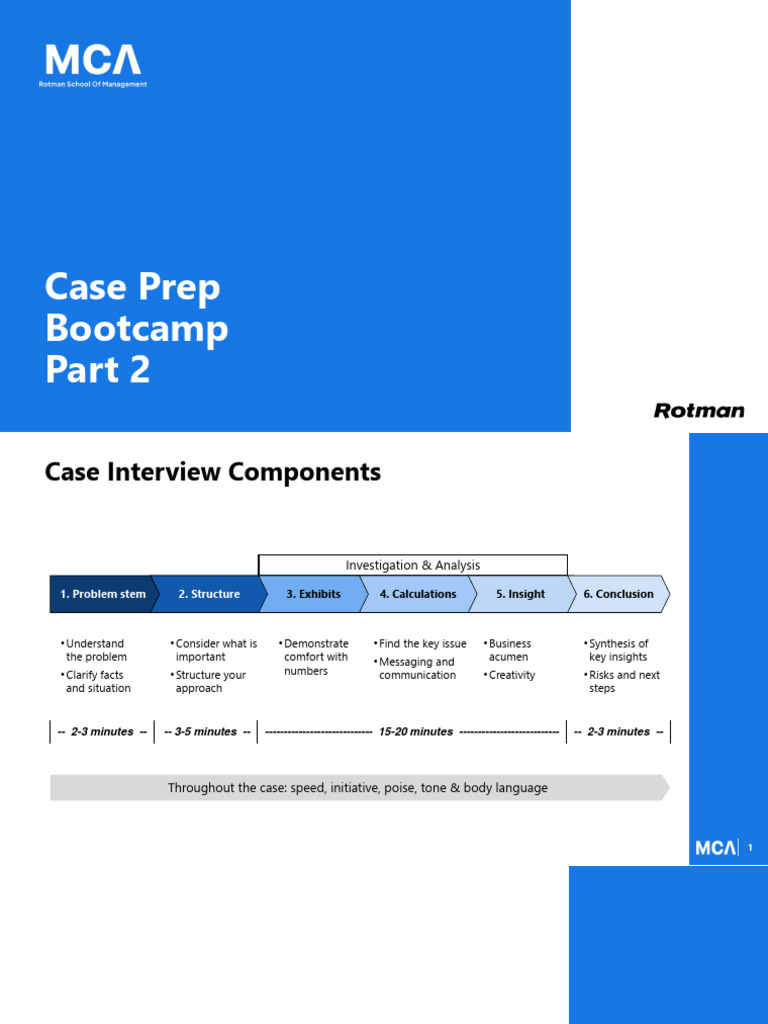 Case Interview Preparation Guide | PDF | Prices | Insight