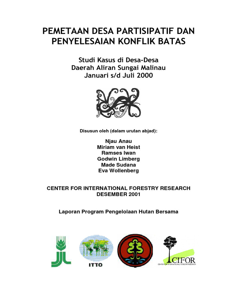 Cifor - Pemetaan Desa Partisipatif Dan Penyelesaian Konflik Batas - DAS ...