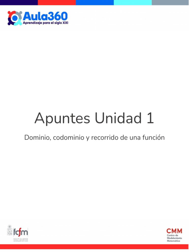 Dominio, Codominio y Recorrido de Una Función | PDF | Función ...