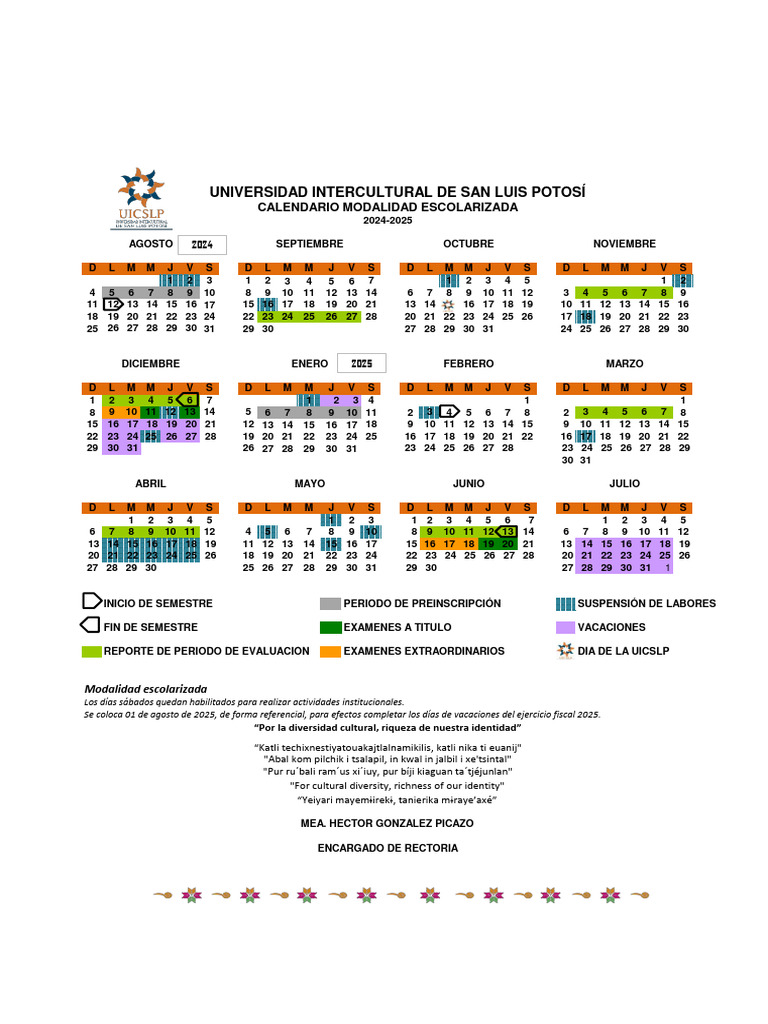 Calendario Escolar 2024 2025 170424 | PDF