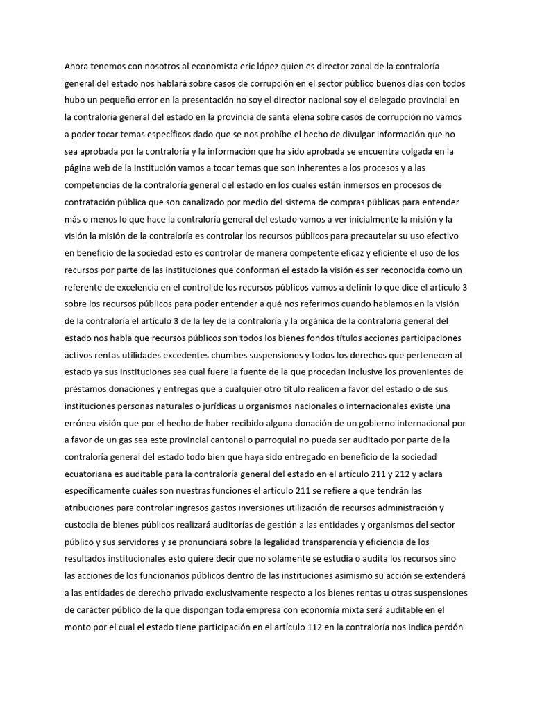 Econ (Original) | PDF | Auditoría | Estado (política)