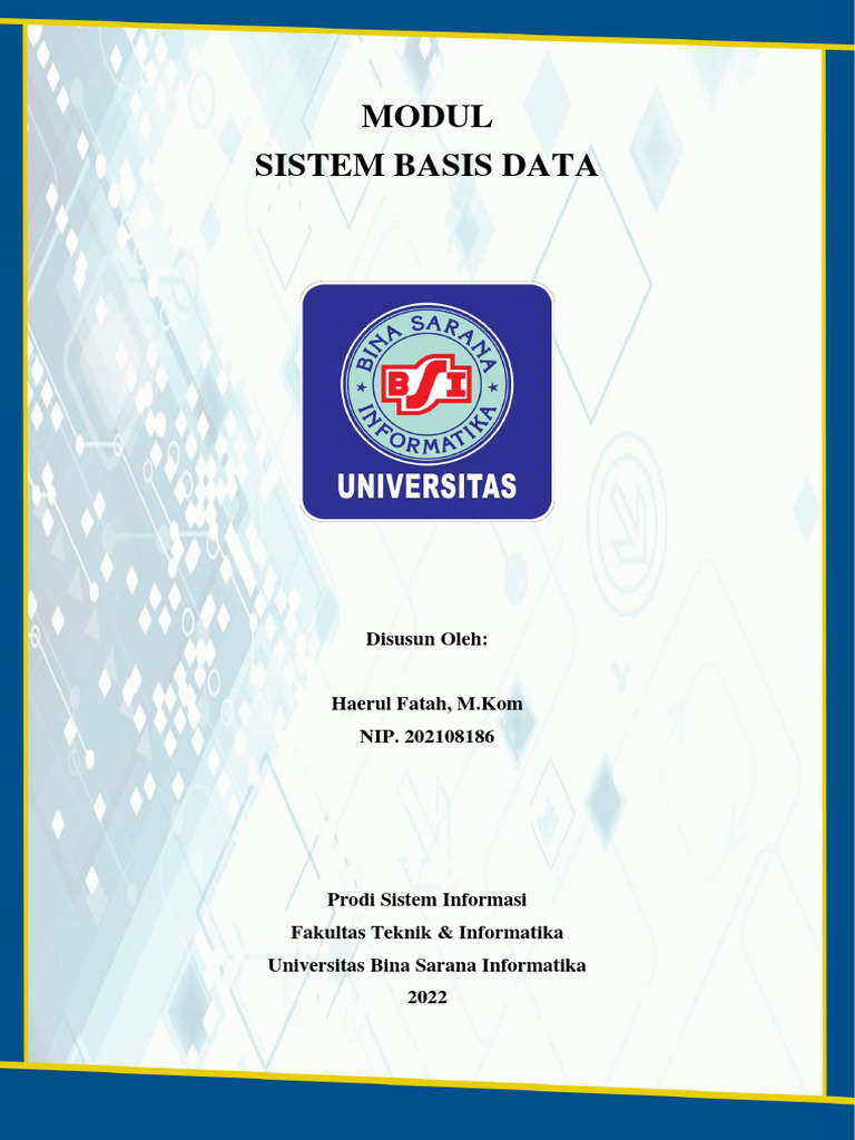 Modul Basis Data | PDF